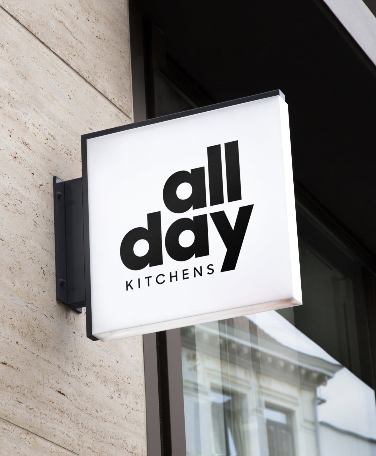 Brand Design All Day Kitchens — Gold Front