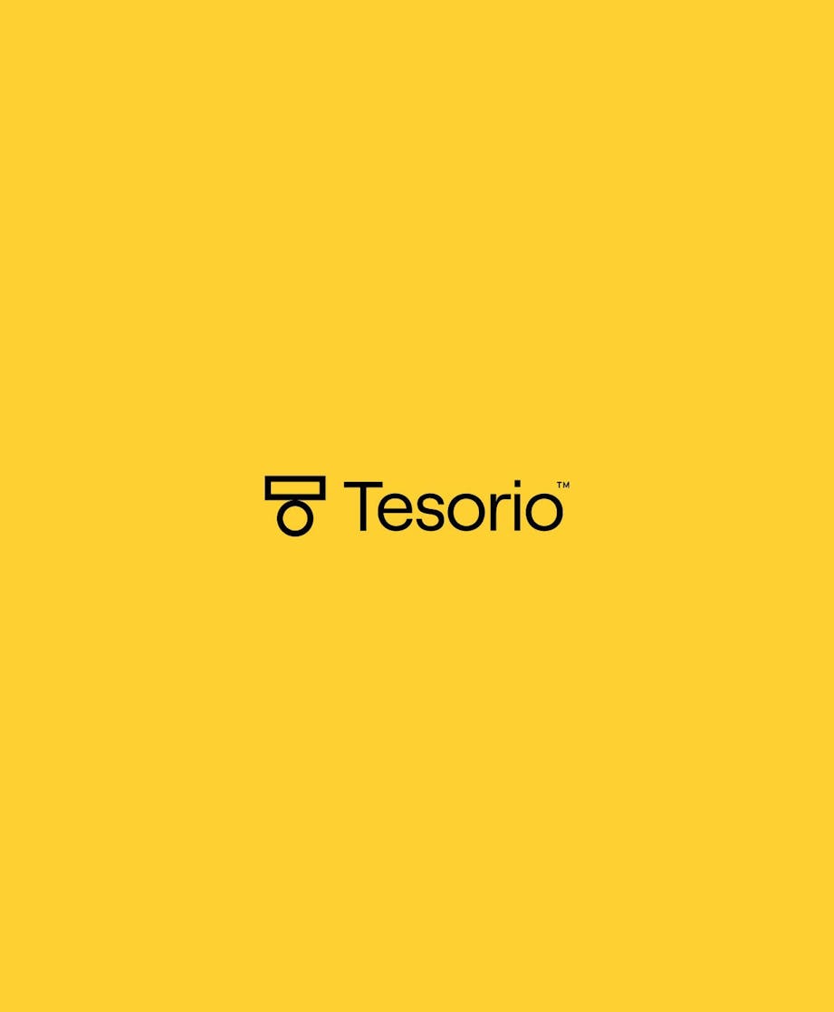 Tesorio Brand Design — Gold Front